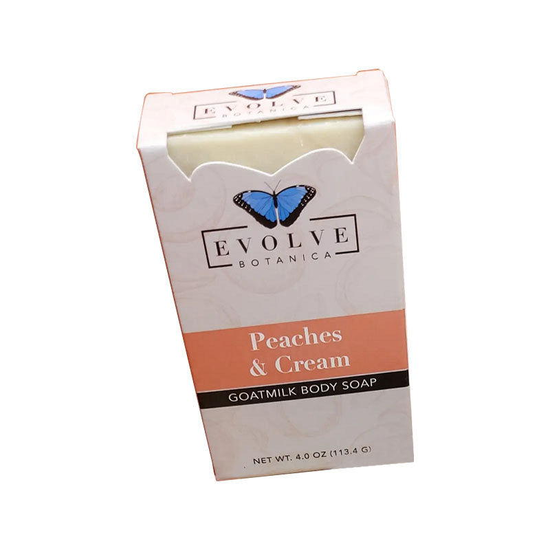 Evolve Botanica Co Standard Soap - Peaches and Cream (Goatmilk) – Verte Mode